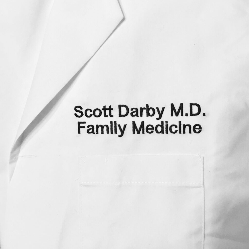 Lab Coats, Embroidered Personalized lab coats with Name, title ...